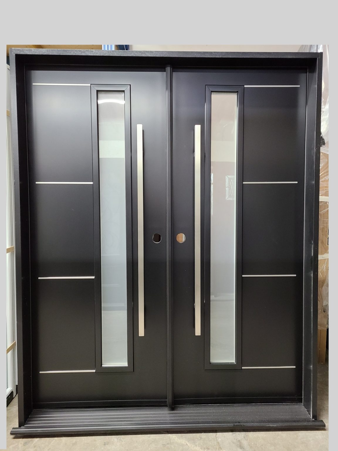 Entry Door Manufacturers Toronto, Modern, Front Double Doors Vaughan